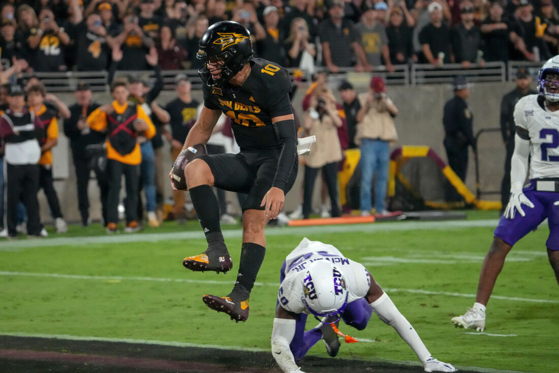 No. 21 ASU QB Sam Leavitt ruled out of Saturday’s game | News, Sports ...